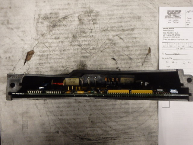 CC-EV100-T1 GE Control Card - Jeff Warfield Electric